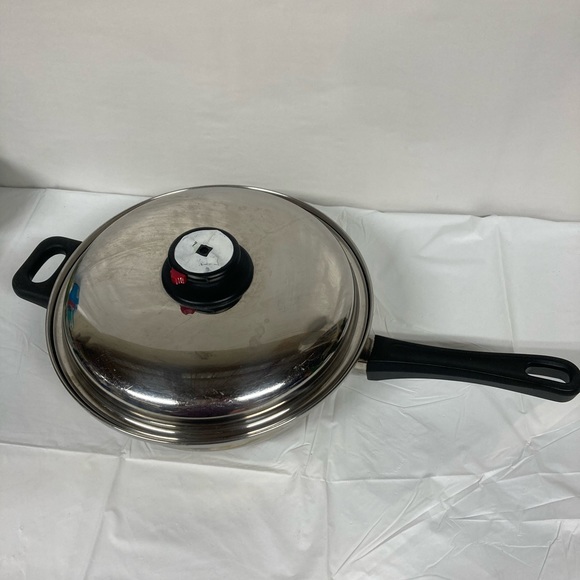 Other | Waterless Greaseless 11 Inch Skillet Pan Cookware T34 Stainless ...